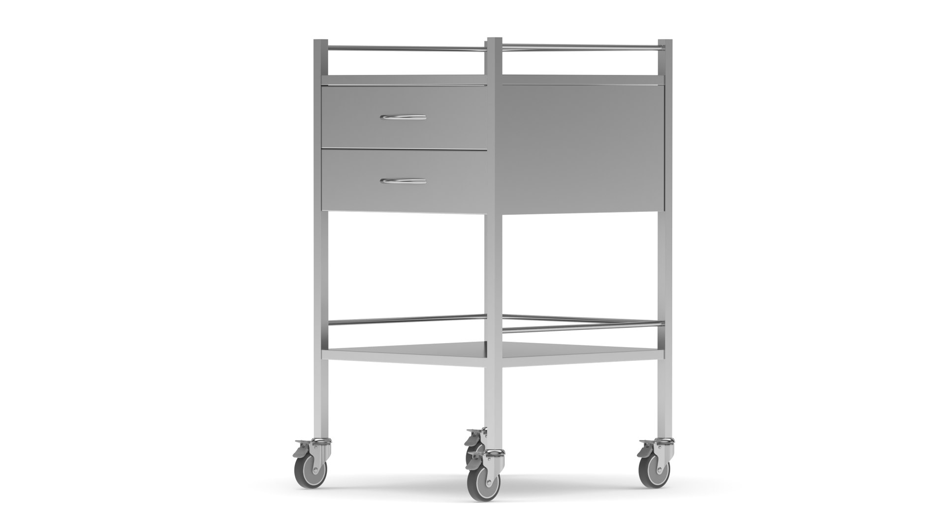 Medical Dressing Trolley 3D - TurboSquid 2315786