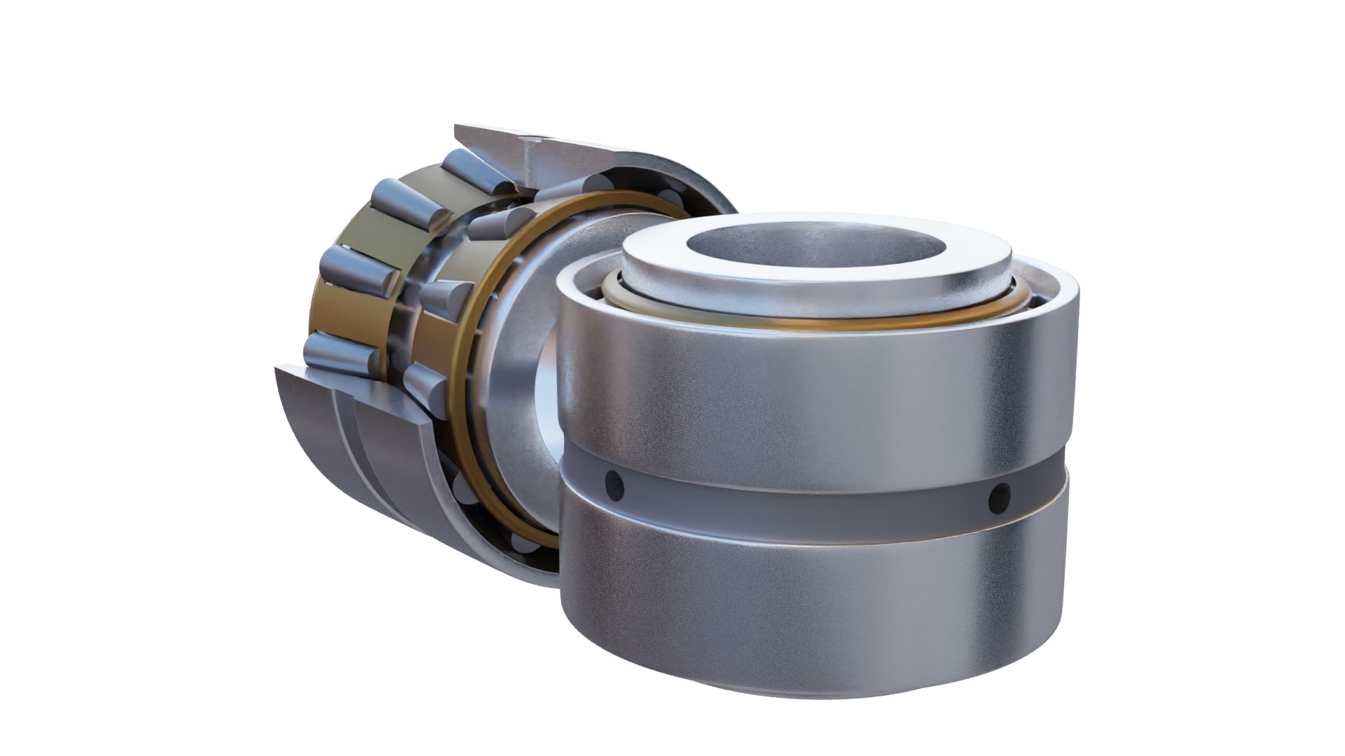 A Set Bearings - 4 Types Of Tapered Roller Bearing Model - TurboSquid ...