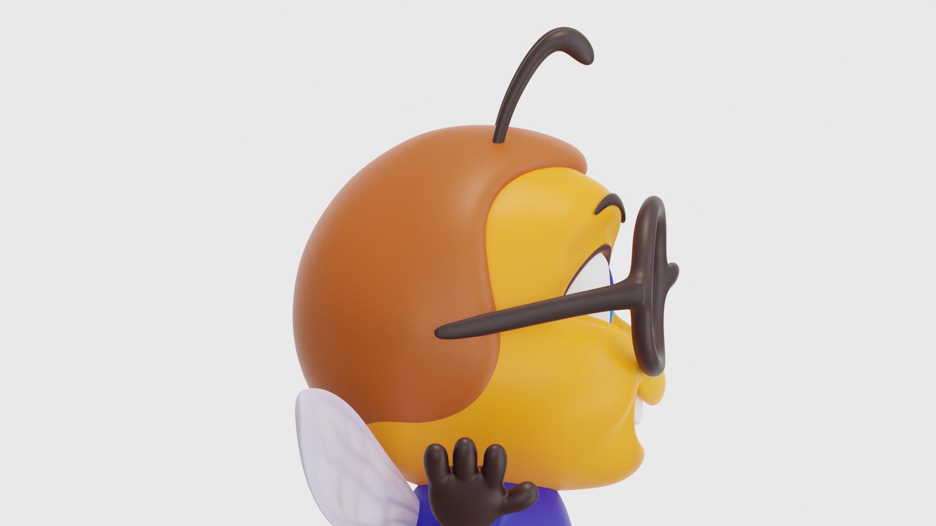 Bee Character Model - TurboSquid 2130889