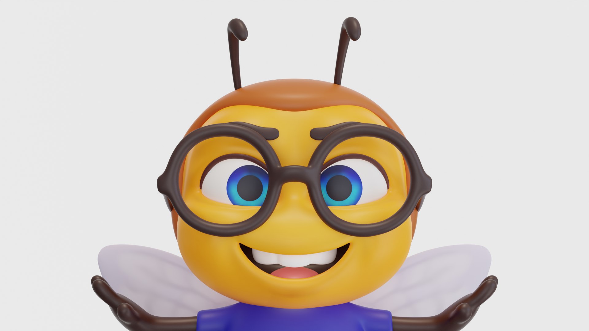 Bee Character Model - TurboSquid 2130889