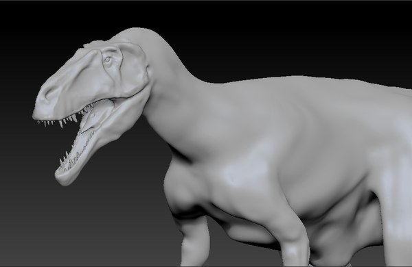 megalosaurus dinosaur 3d model