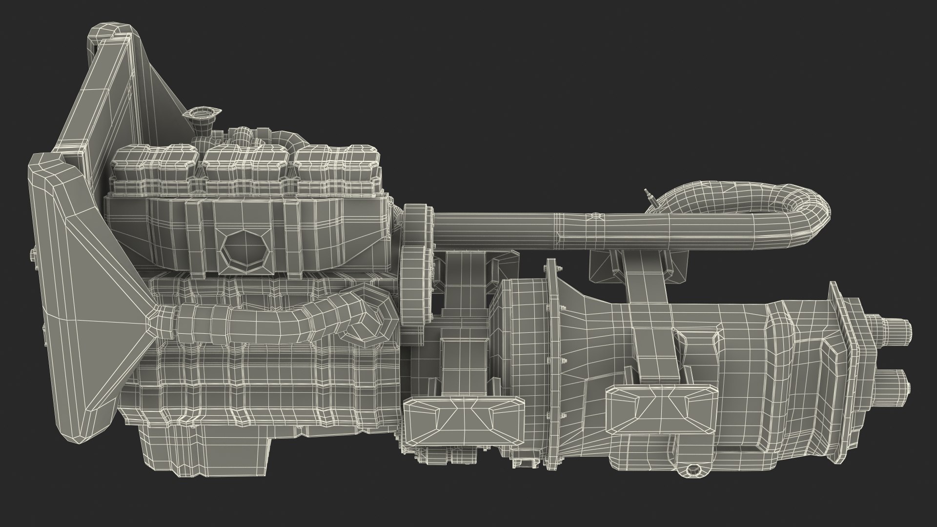 Truck Engine 3D Model - TurboSquid 1607568