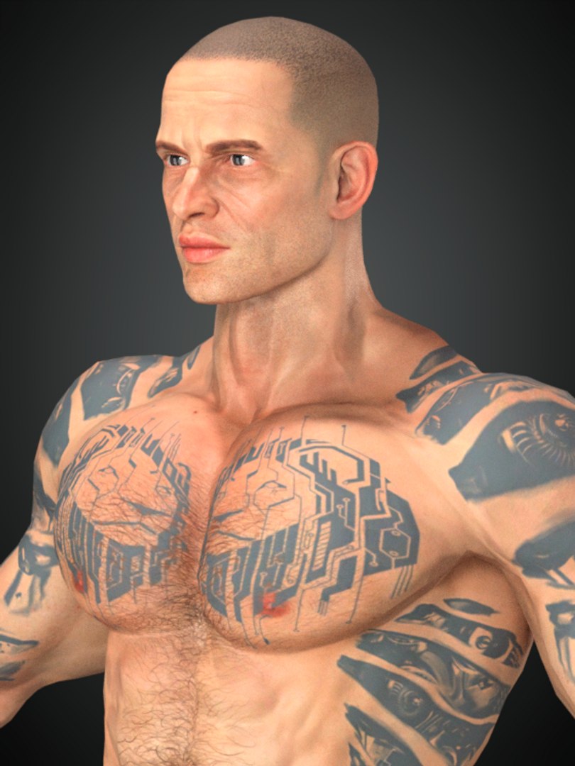 3D model Realistic Rigged Male-Neck 3D Model - TurboSquid 2117079