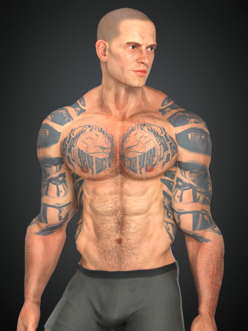 3D Model Realistic Rigged Male-Neck 3D Model - TurboSquid 2117079