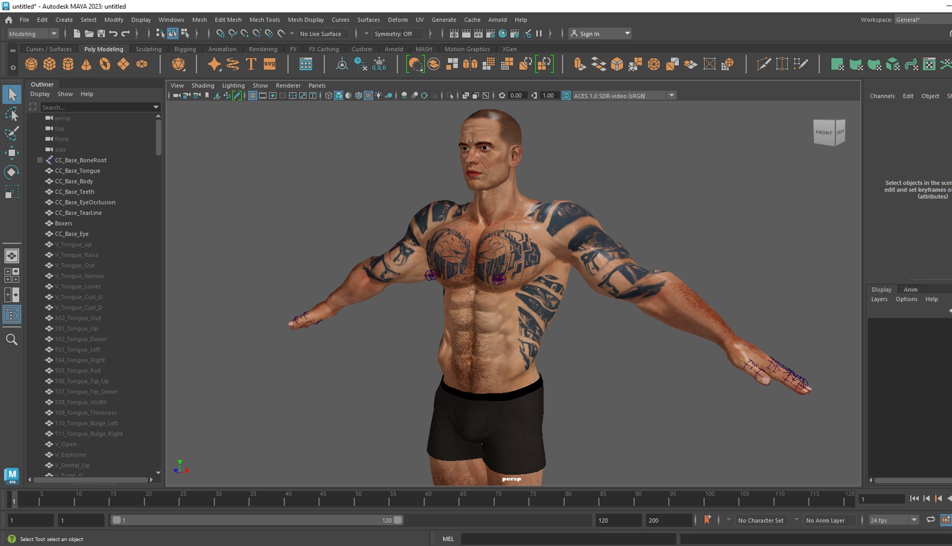 3D model Realistic Rigged Male-Neck 3D Model - TurboSquid 2117079