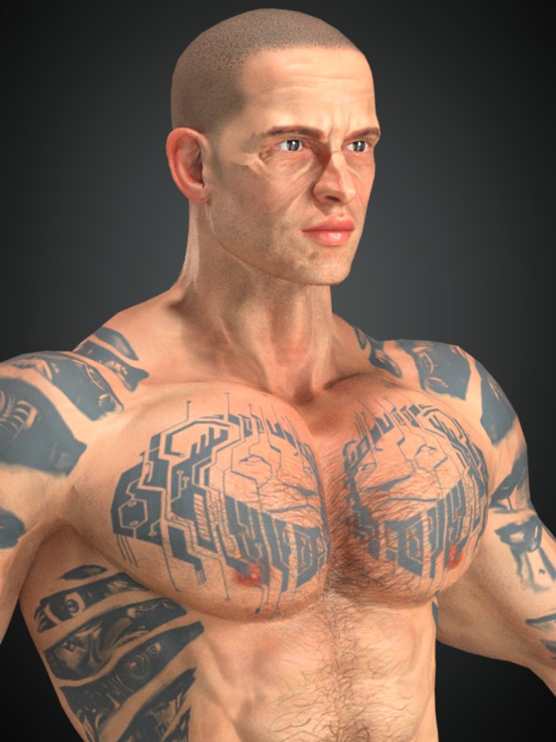 3D Model Realistic Rigged Male-Neck 3D Model - TurboSquid 2117079