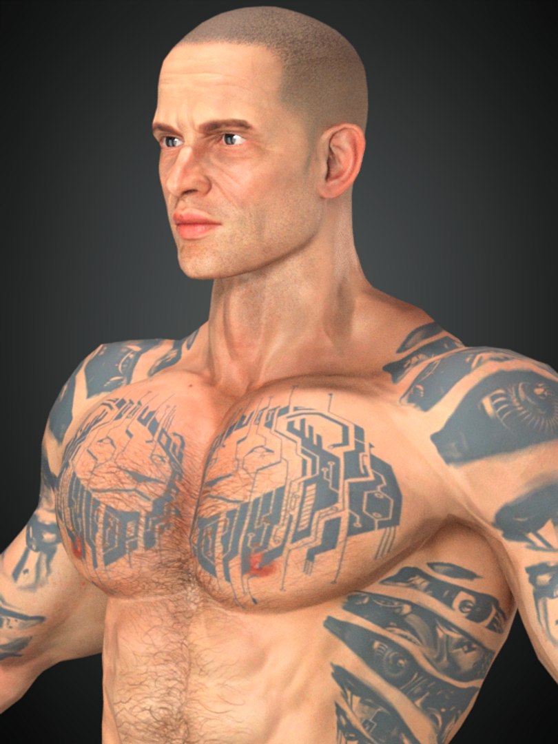 3D Model Realistic Rigged Male-Neck 3D Model - TurboSquid 2117079