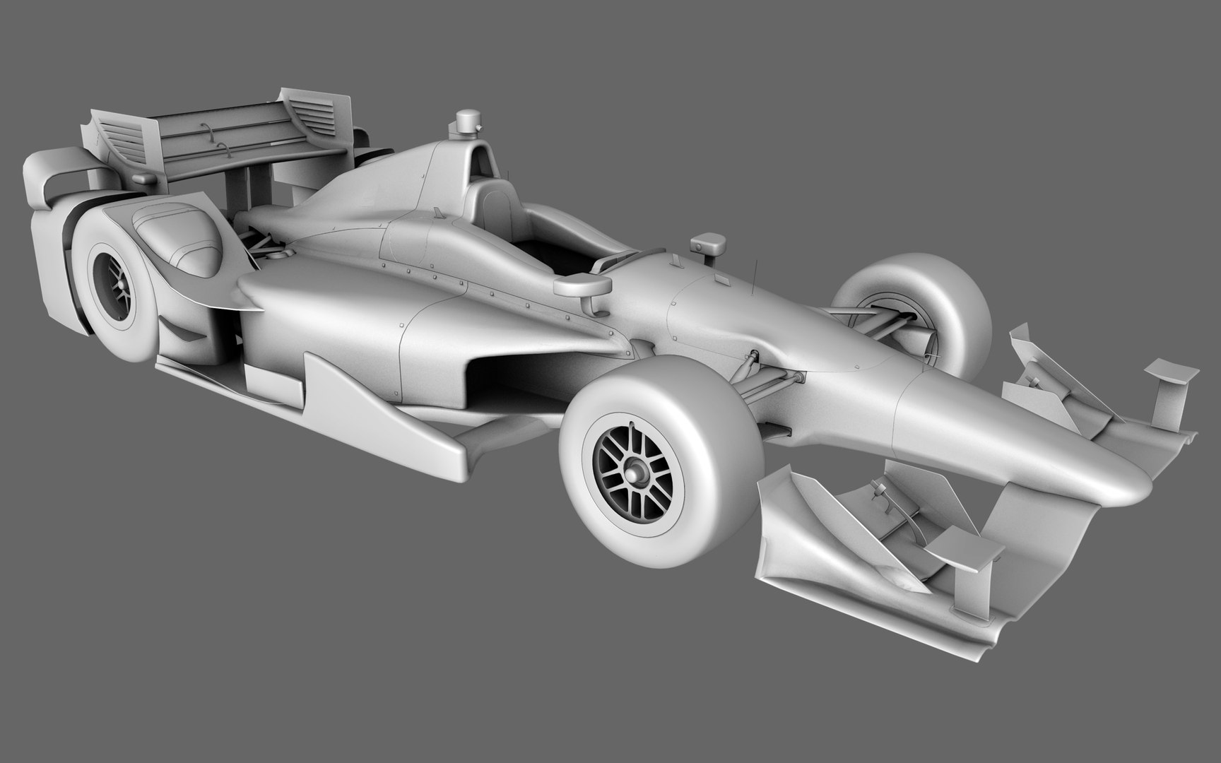 Dallara Open Wheel Car Chevrolet 2015 model - TurboSquid 2013462