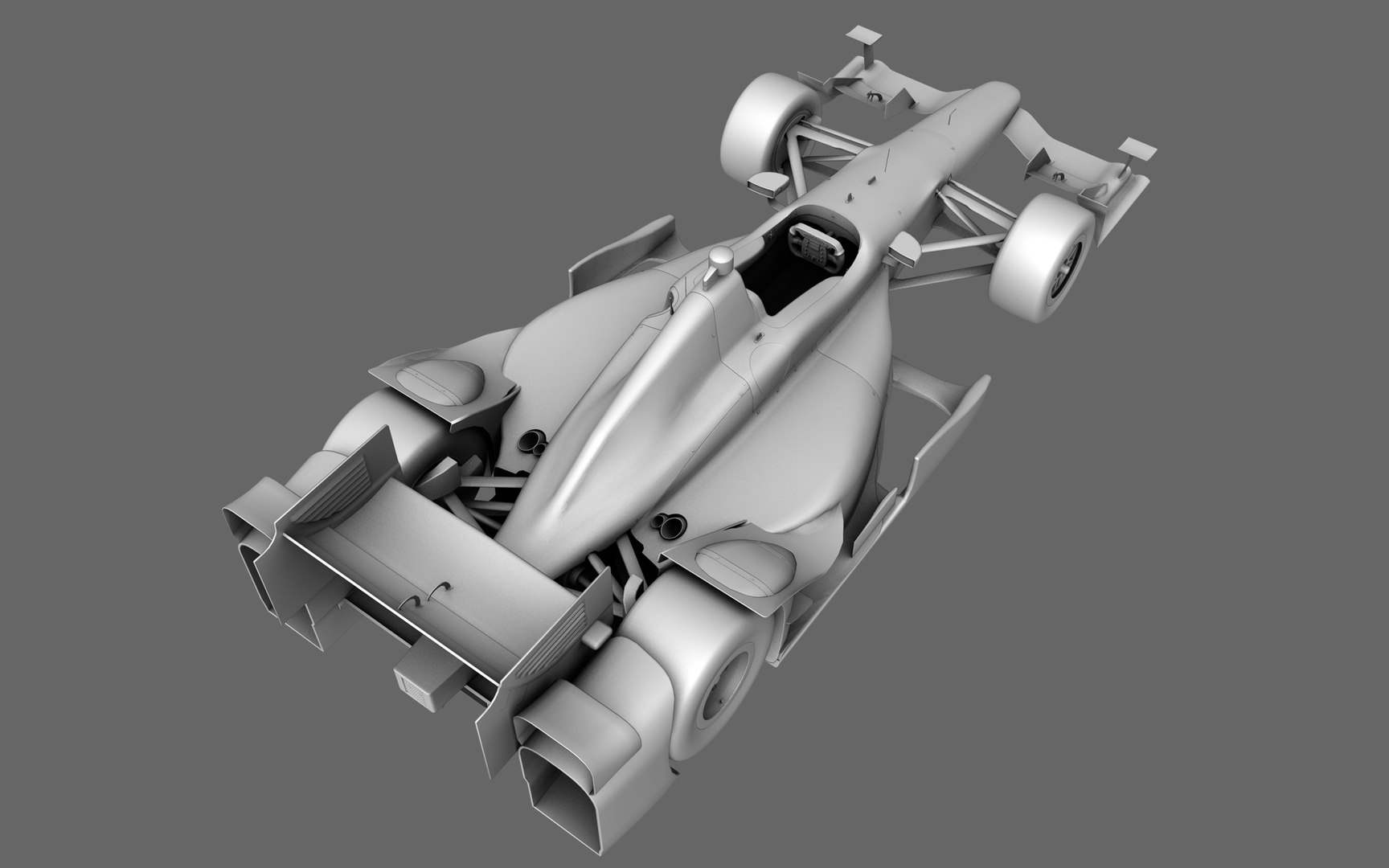 Dallara Open Wheel Car Chevrolet 2015 model - TurboSquid 2013462