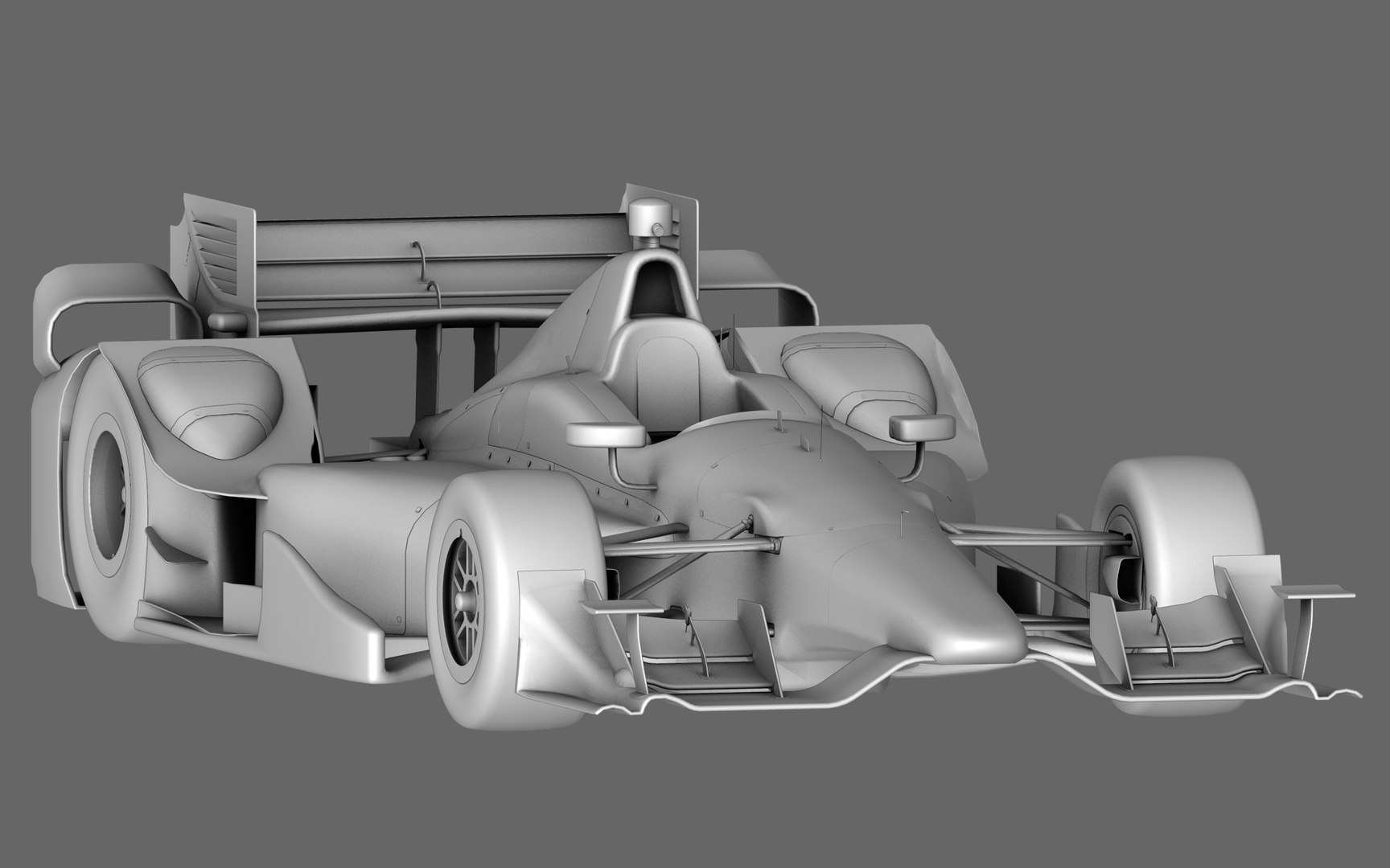 Dallara Open Wheel Car Chevrolet 2015 model - TurboSquid 2013462