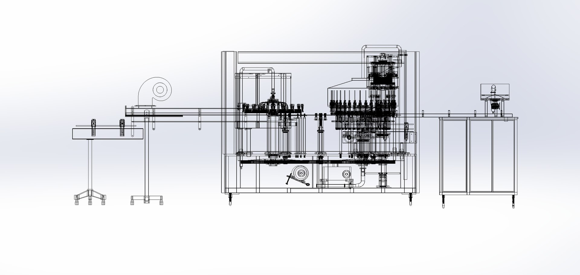 18 Head Rotary Filling Machine 3D - TurboSquid 2002919