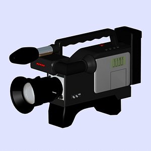 Video Camera Vhs 3D Models for Download | TurboSquid