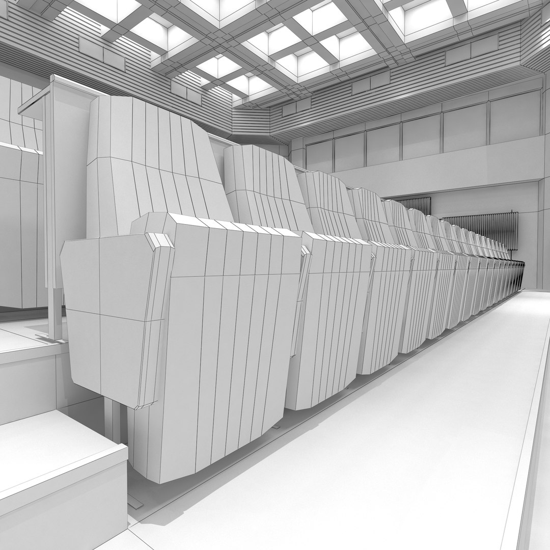 Lecture Room Auditorium 3D - TurboSquid 1358523
