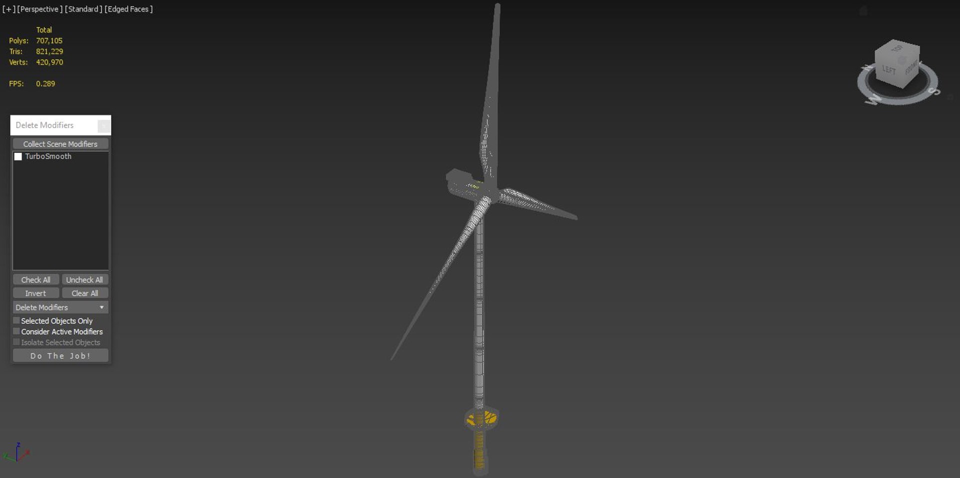 3D Model Offshore MW Wind Turbine Windmill - TurboSquid 2281132