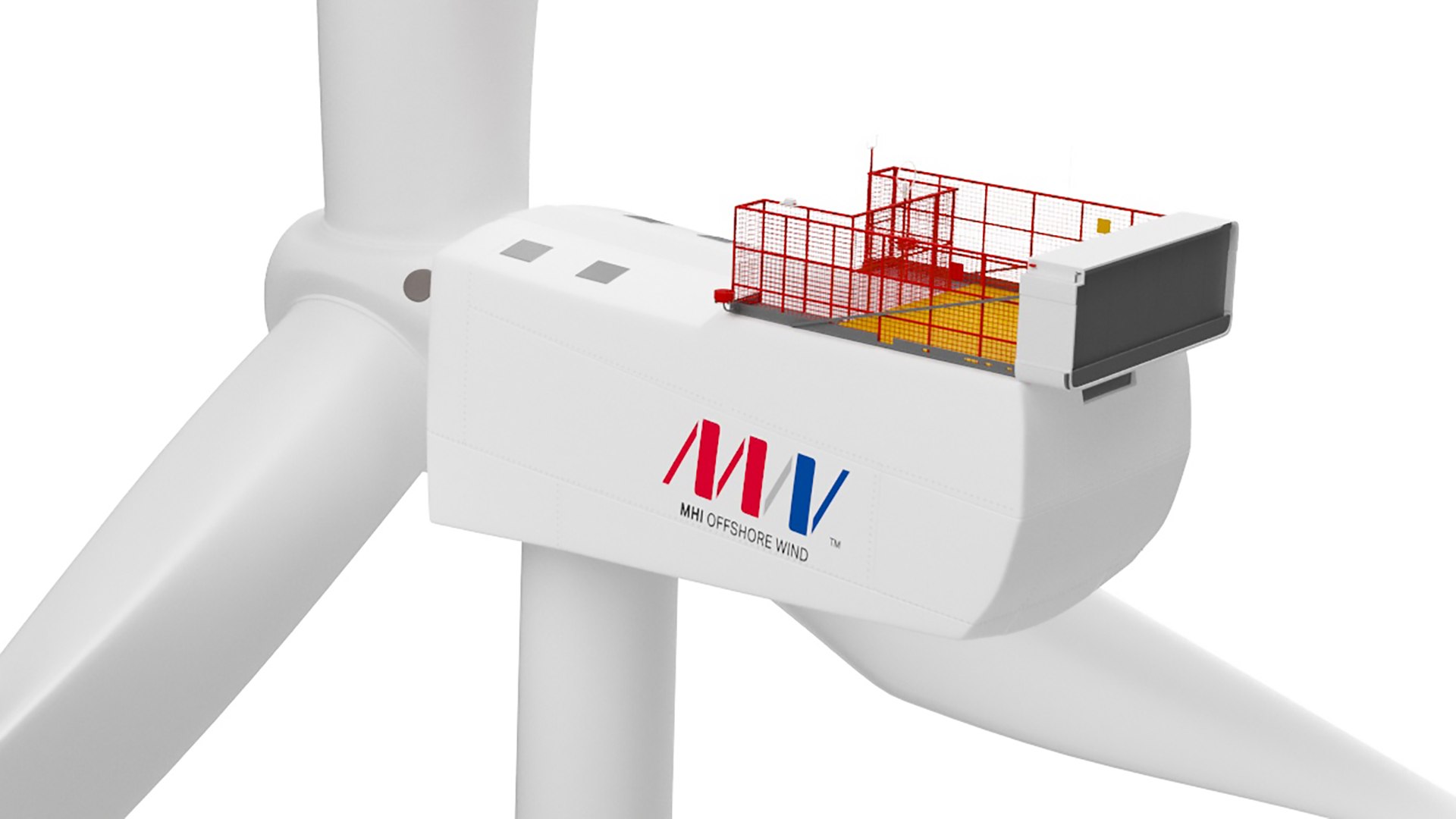 3D Model Offshore MW Wind Turbine Windmill - TurboSquid 2281132