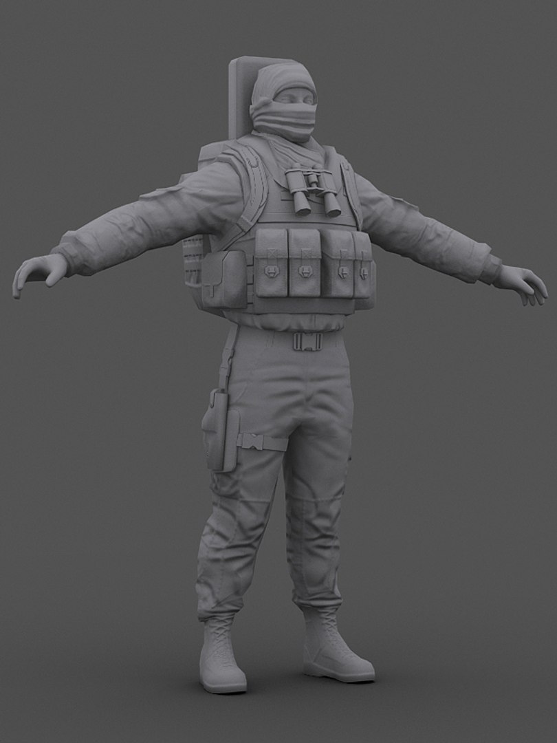 3d Character Private Contractor