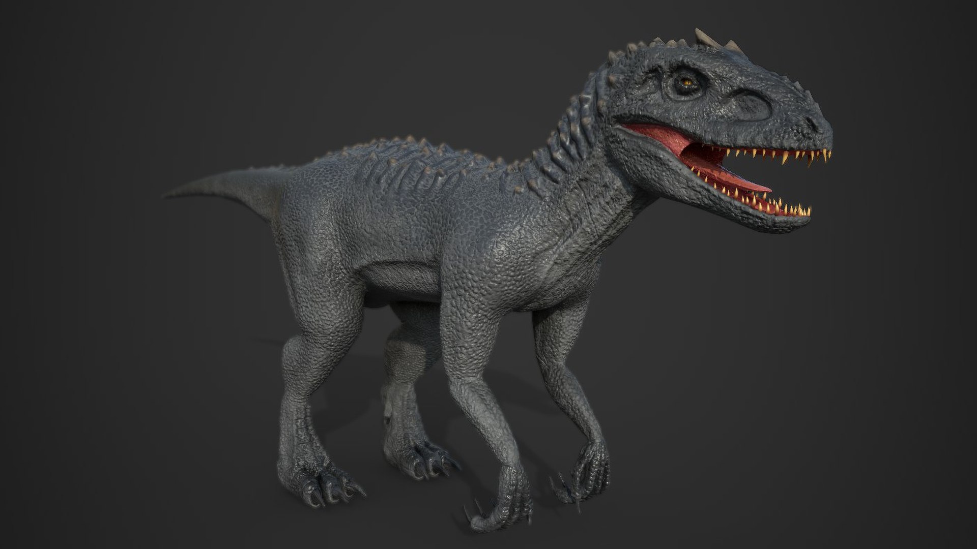 3D INDOMINUS REX Dinosaur Jurassic World - TurboSquid 1744088