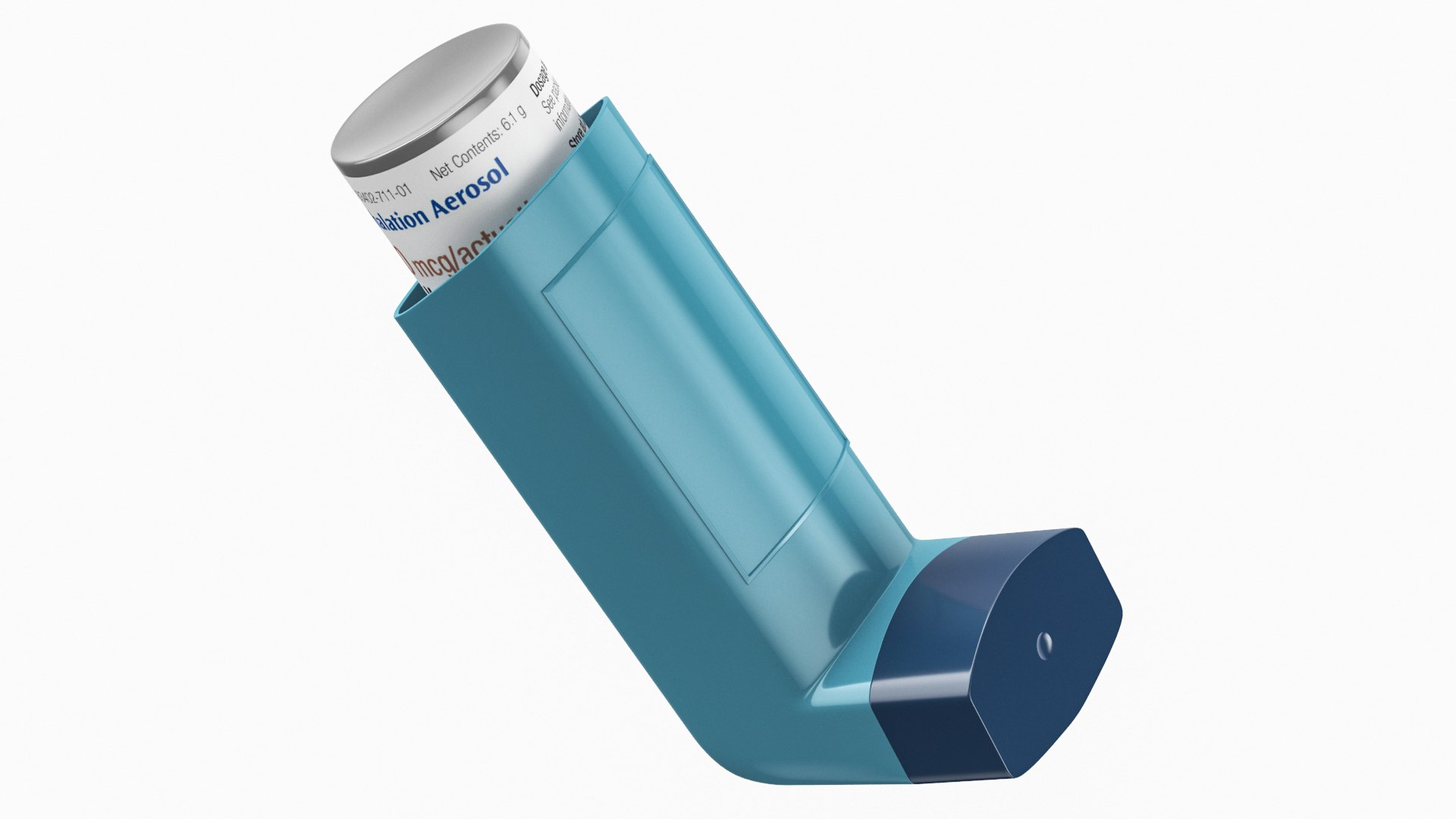 modelo 3d Asthma Inhaler 01 - TurboSquid 2104262