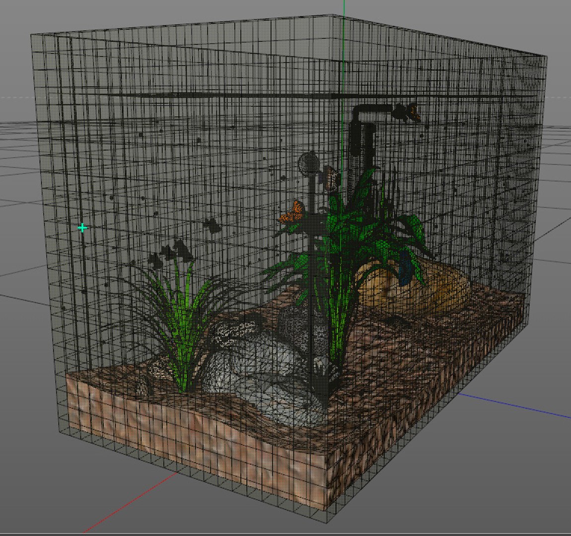 Fishes Aquarium 3D Model - TurboSquid 1166942