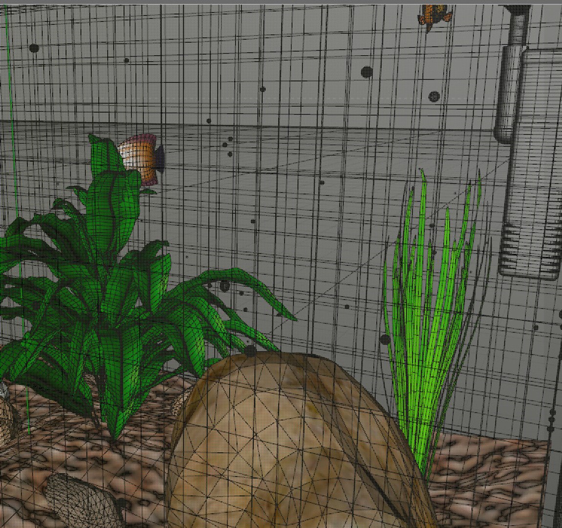 Fishes Aquarium 3D Model - TurboSquid 1166942