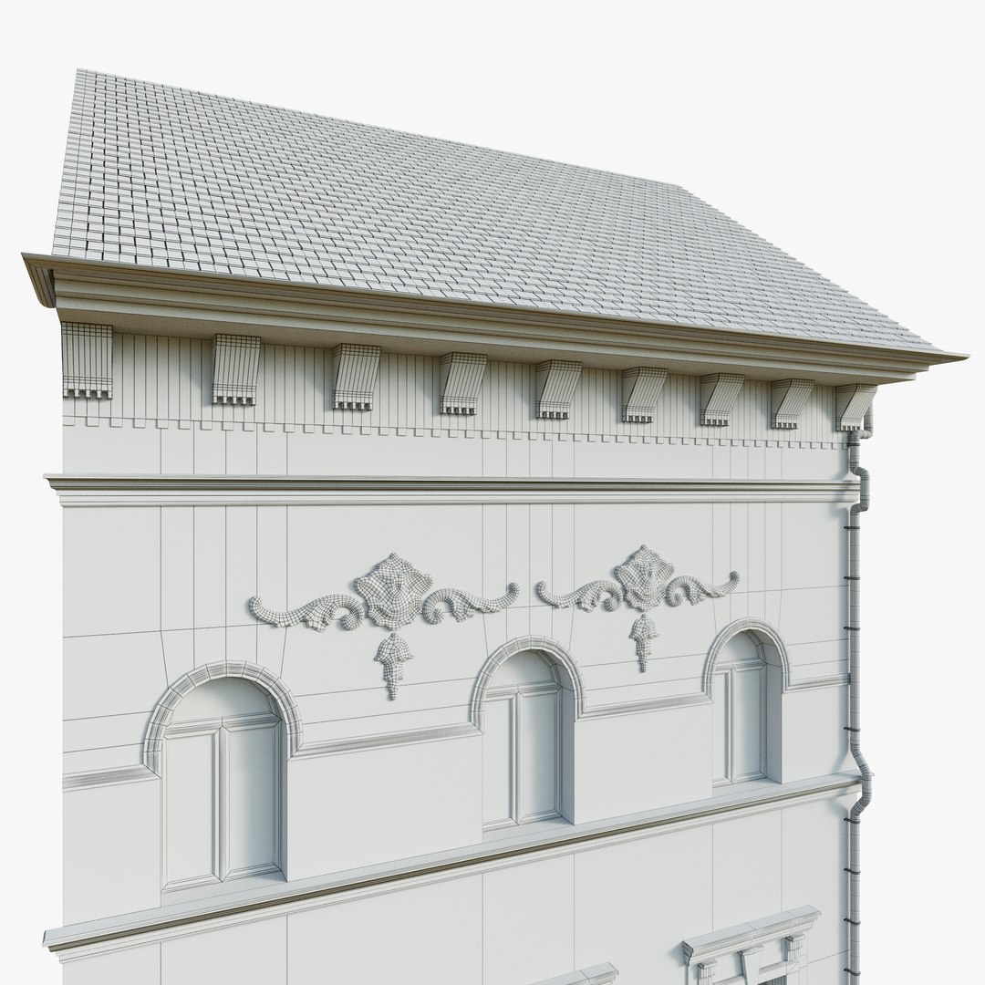 European Building Model - TurboSquid 2281052