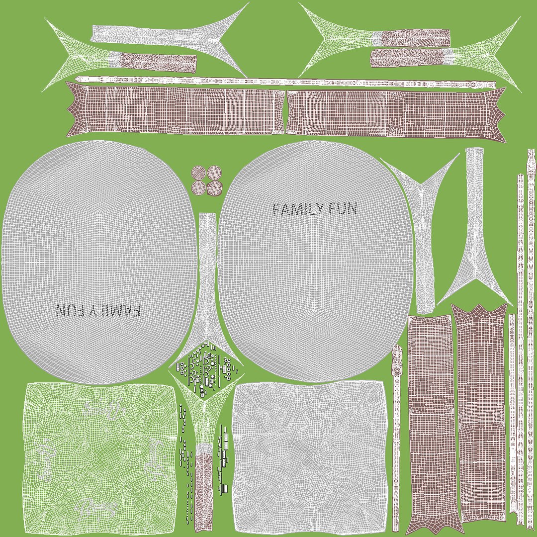 Branson Blow Up Tent 3D Model - TurboSquid 2311825