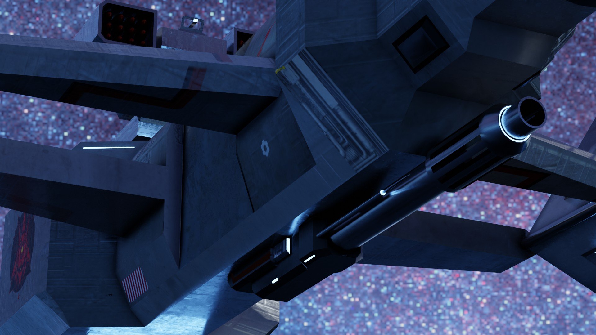 3D Protector SF-90 Spaceship Model - TurboSquid 2313673