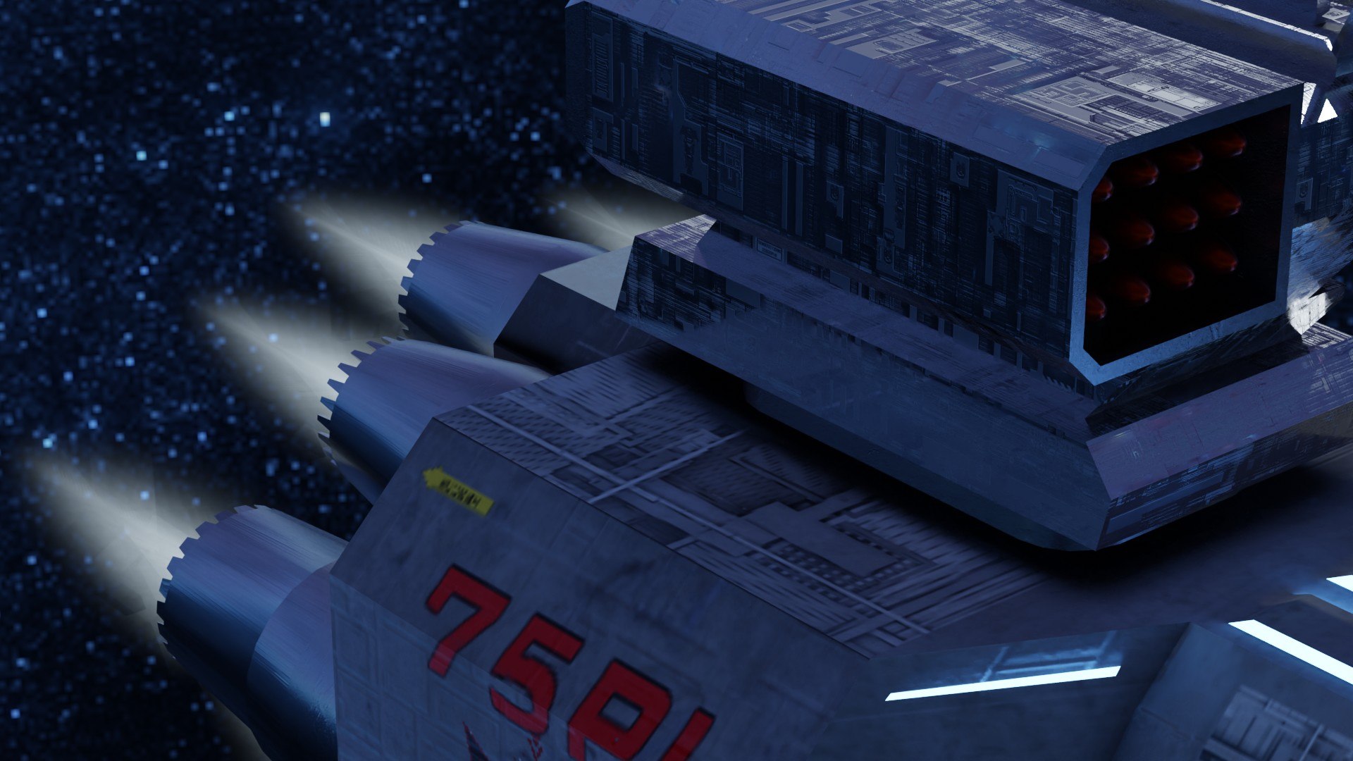 3D Protector SF-90 Spaceship Model - TurboSquid 2313673