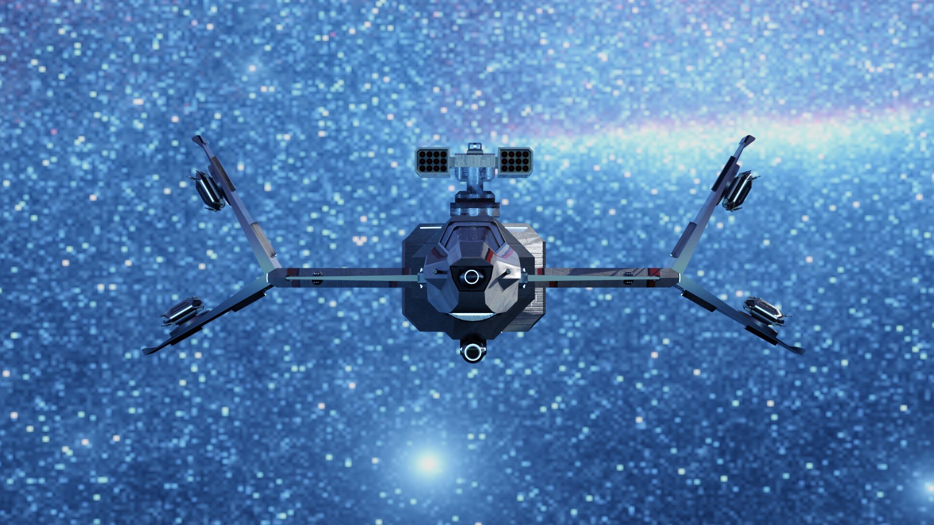 3D Protector SF-90 Spaceship Model - TurboSquid 2313673