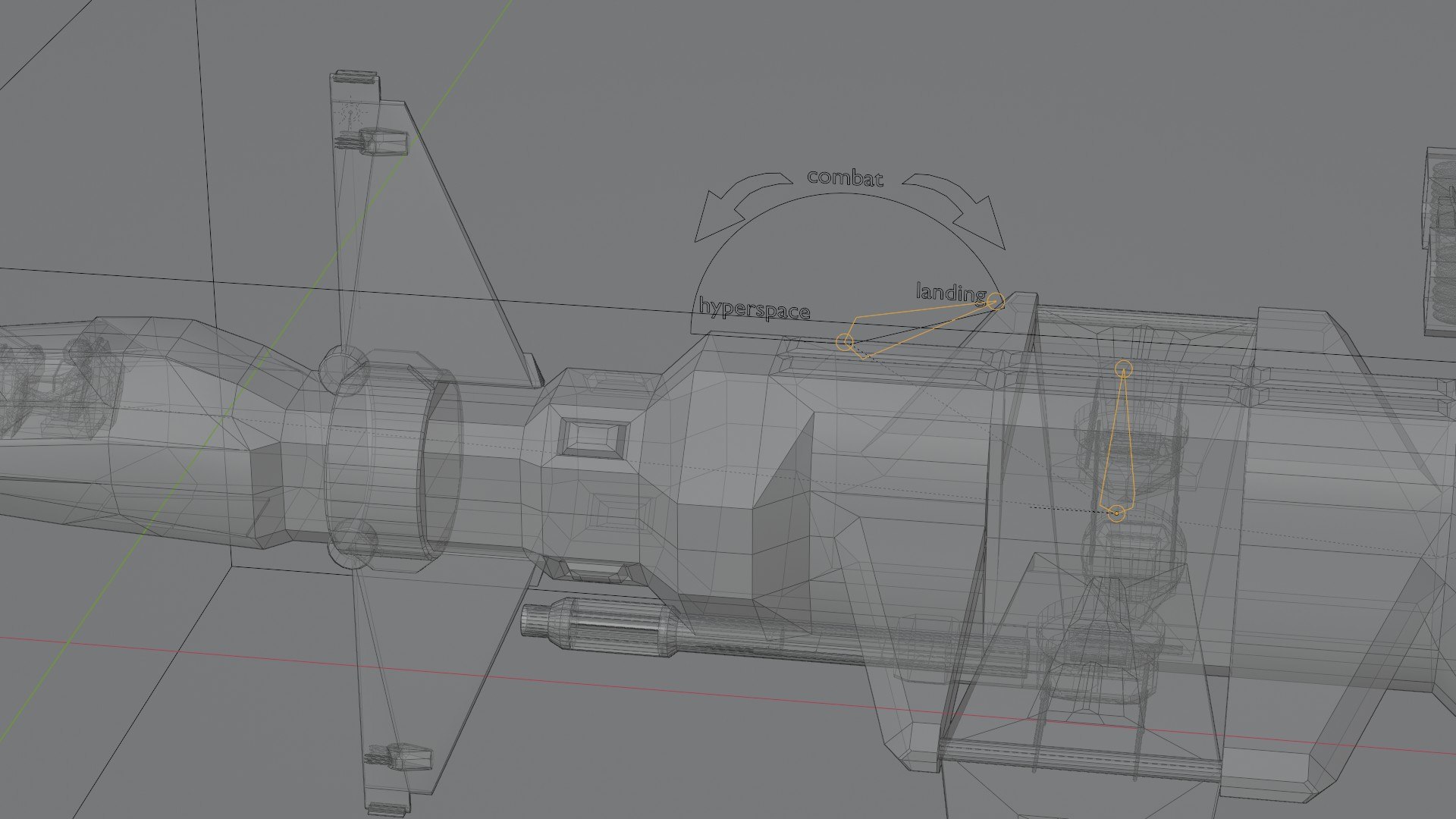 3D Protector SF-90 Spaceship Model - TurboSquid 2313673