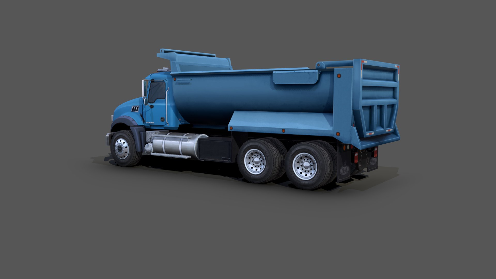 3D Model Mack GRANITE CT713 Dump Truck S08 2006 - TurboSquid 1905349