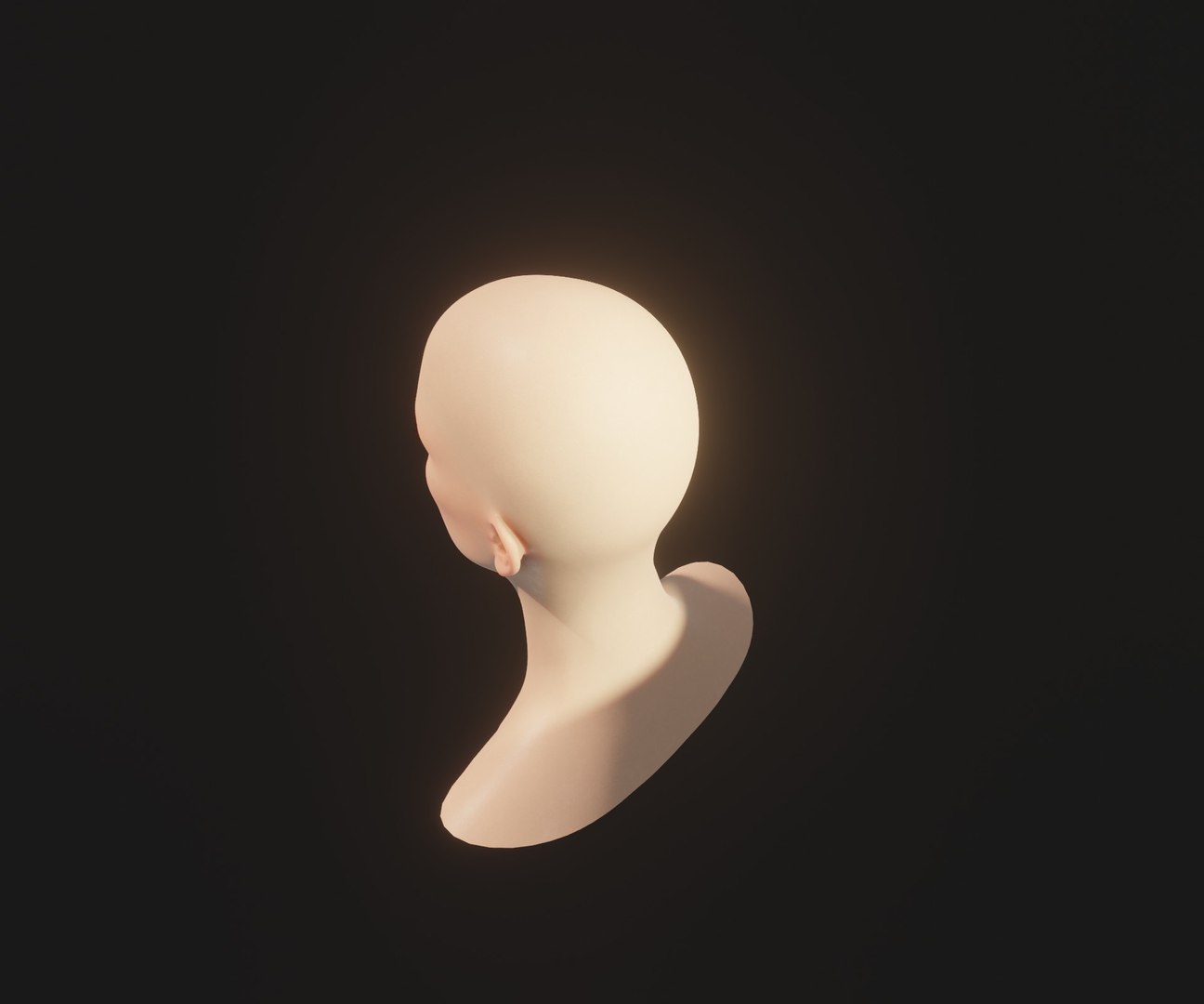 Realistic Female Head 3D Model Animated With Facial Expressions 3D ...