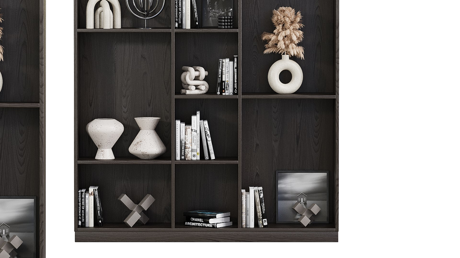 3D Model Bookcase 002 - TurboSquid 2202996