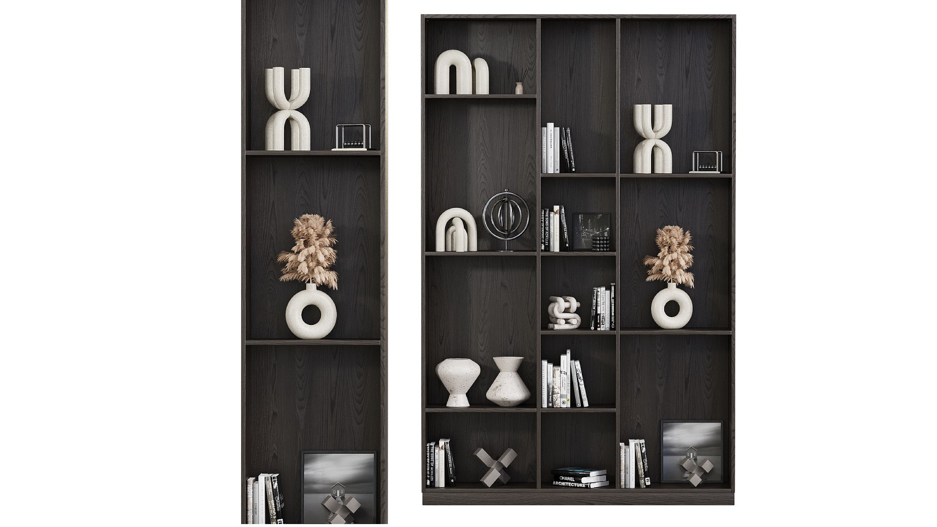 3D Model Bookcase 002 - TurboSquid 2202996