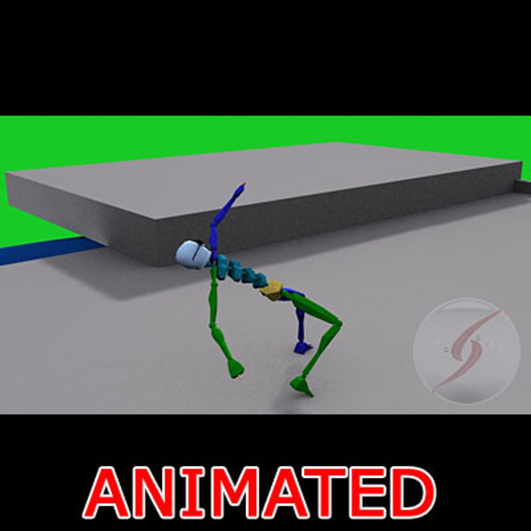 3d Model Animación Matrix