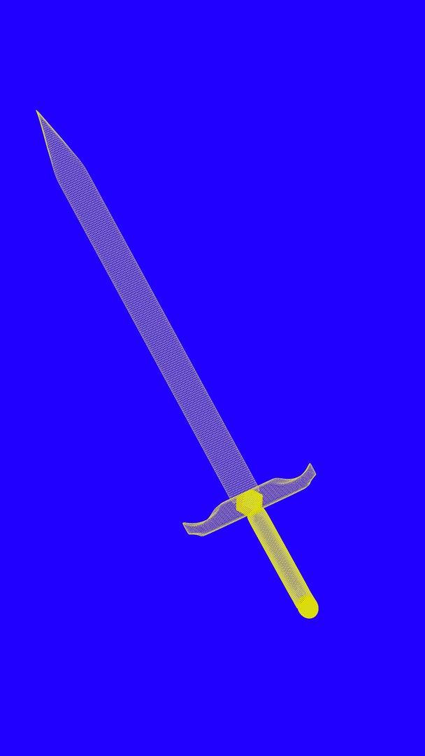 Crusader Basic Sword 3D - TurboSquid 1854714