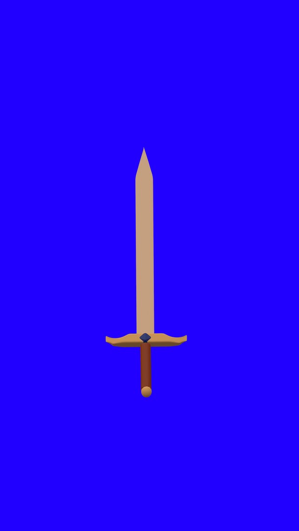 Crusader Basic Sword 3D - TurboSquid 1854714