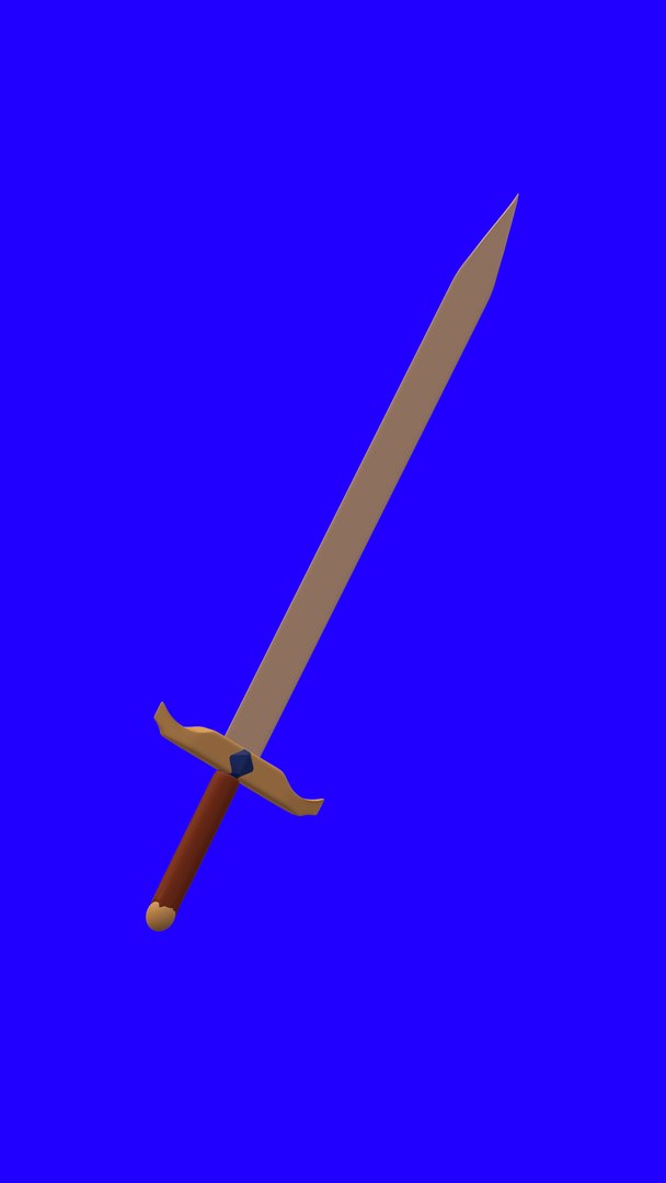 Crusader Basic Sword 3D - TurboSquid 1854714