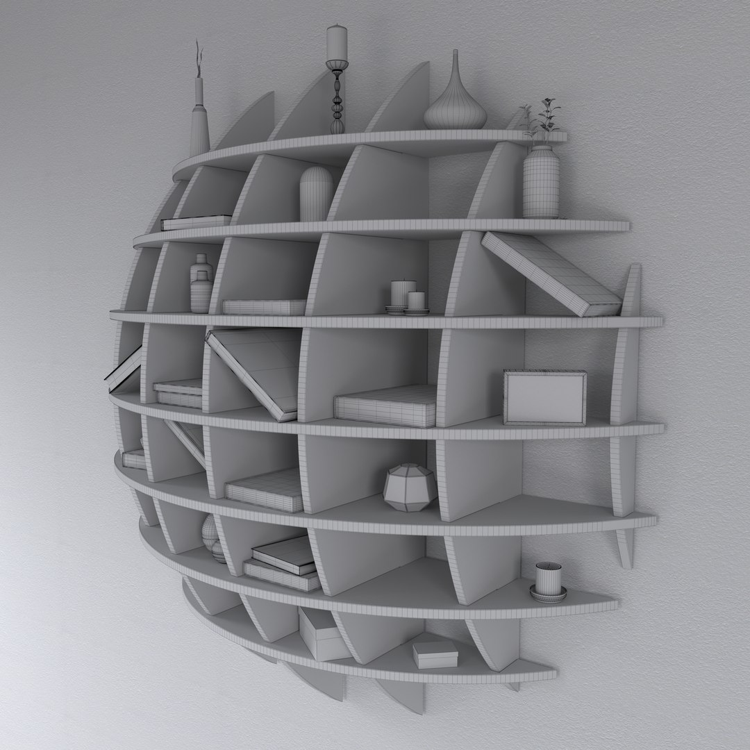 3d Shelf Spherical