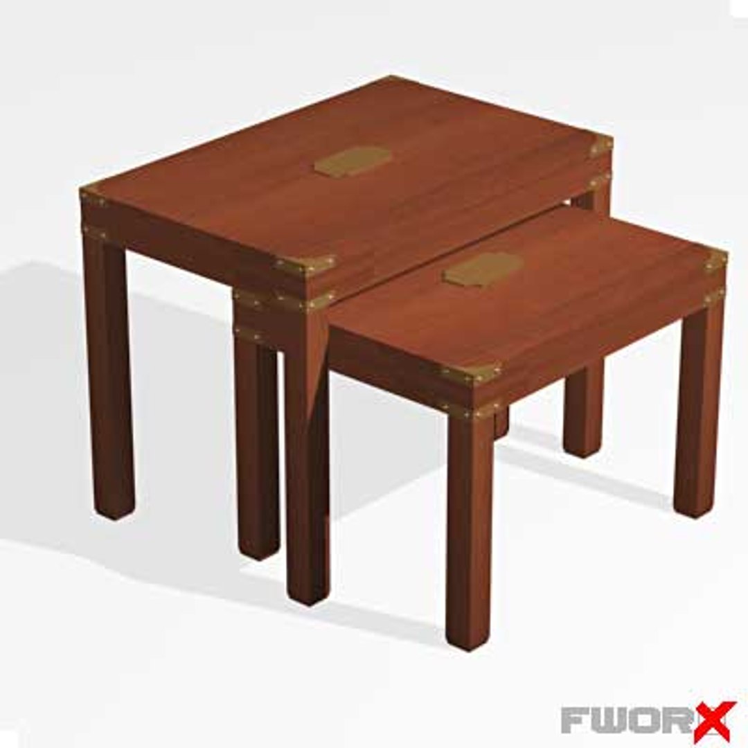 3d Table Nesting Model