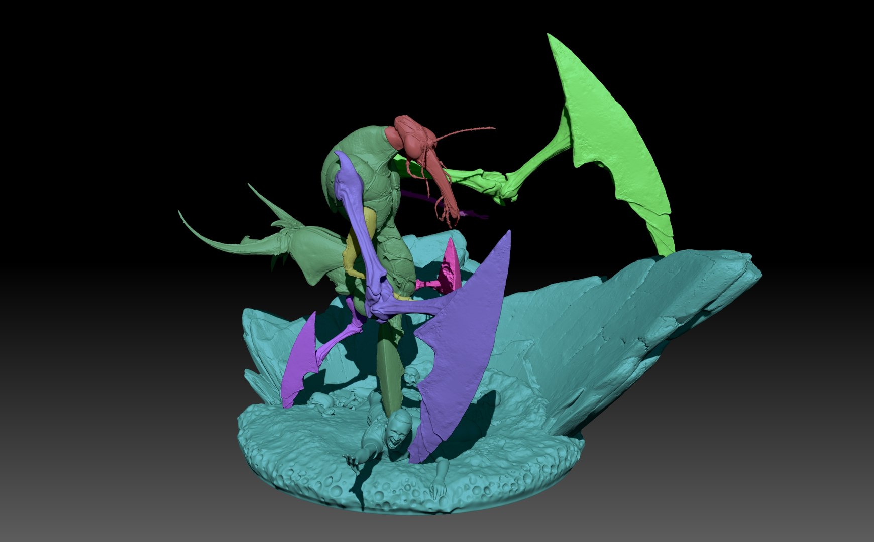 3D Bogomol 3d Printable model - TurboSquid 2107734