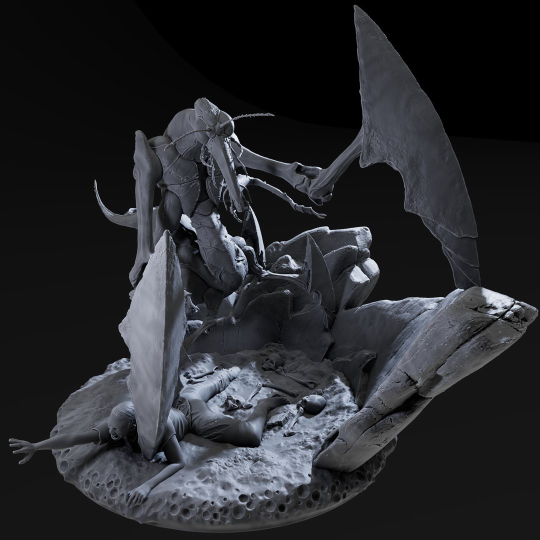3D Bogomol 3d Printable model - TurboSquid 2107734