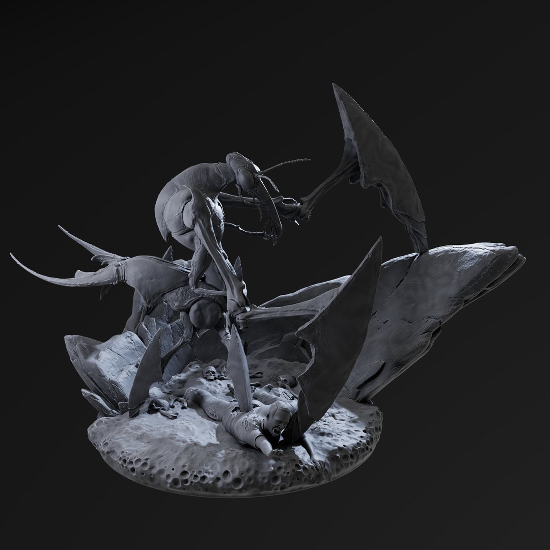 3D Bogomol 3d Printable model - TurboSquid 2107734