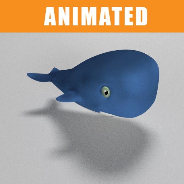 whale animation 3d 3ds