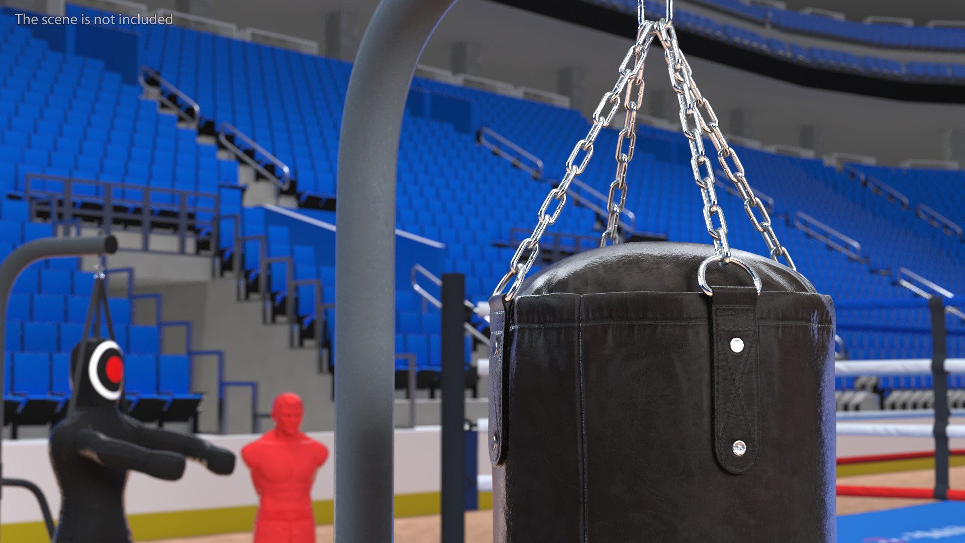 3D Model Boxer Training With Everlast Punching Bag Rigged - TurboSquid ...