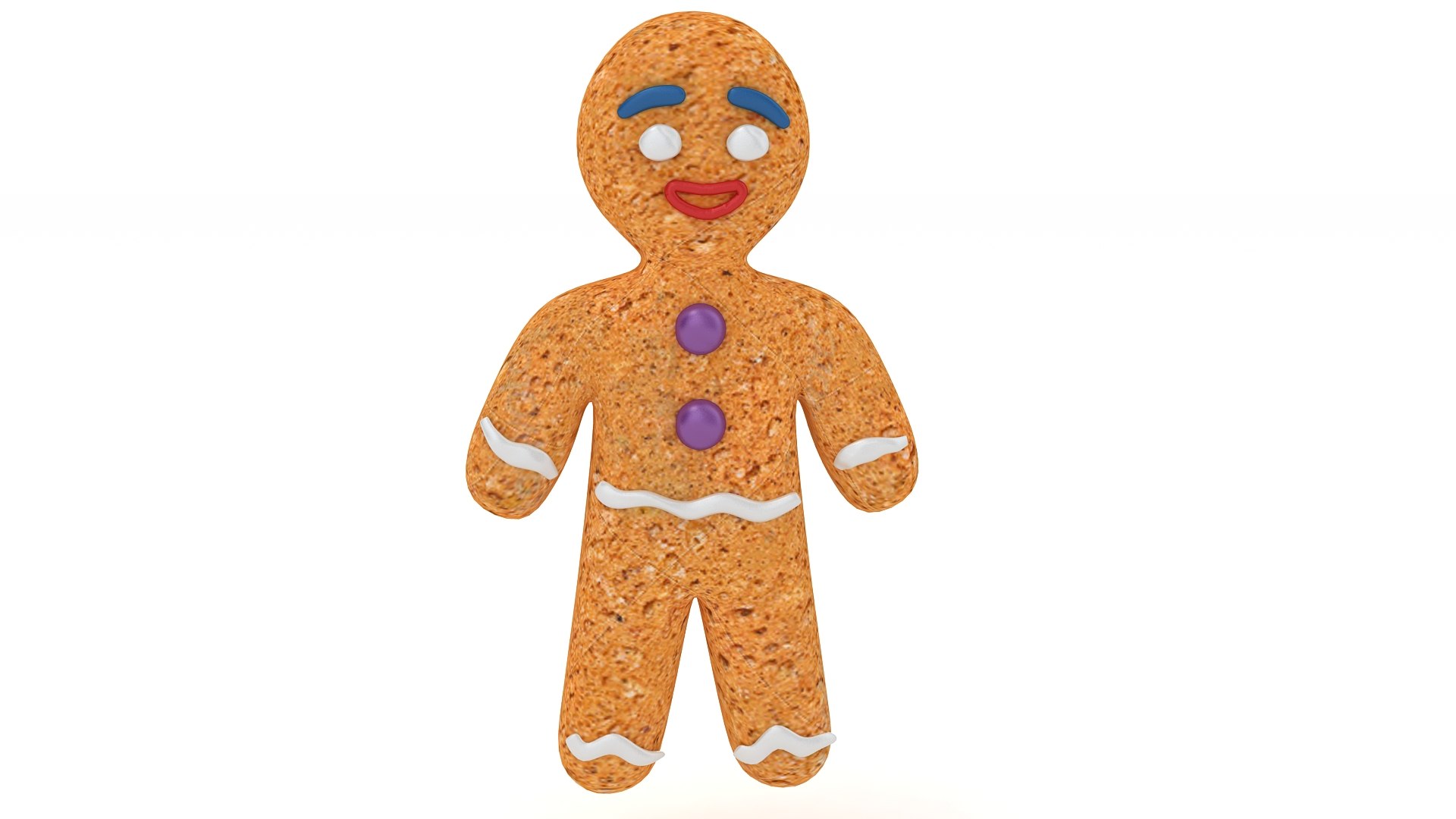 GingerBread Man 3D - TurboSquid 1904454