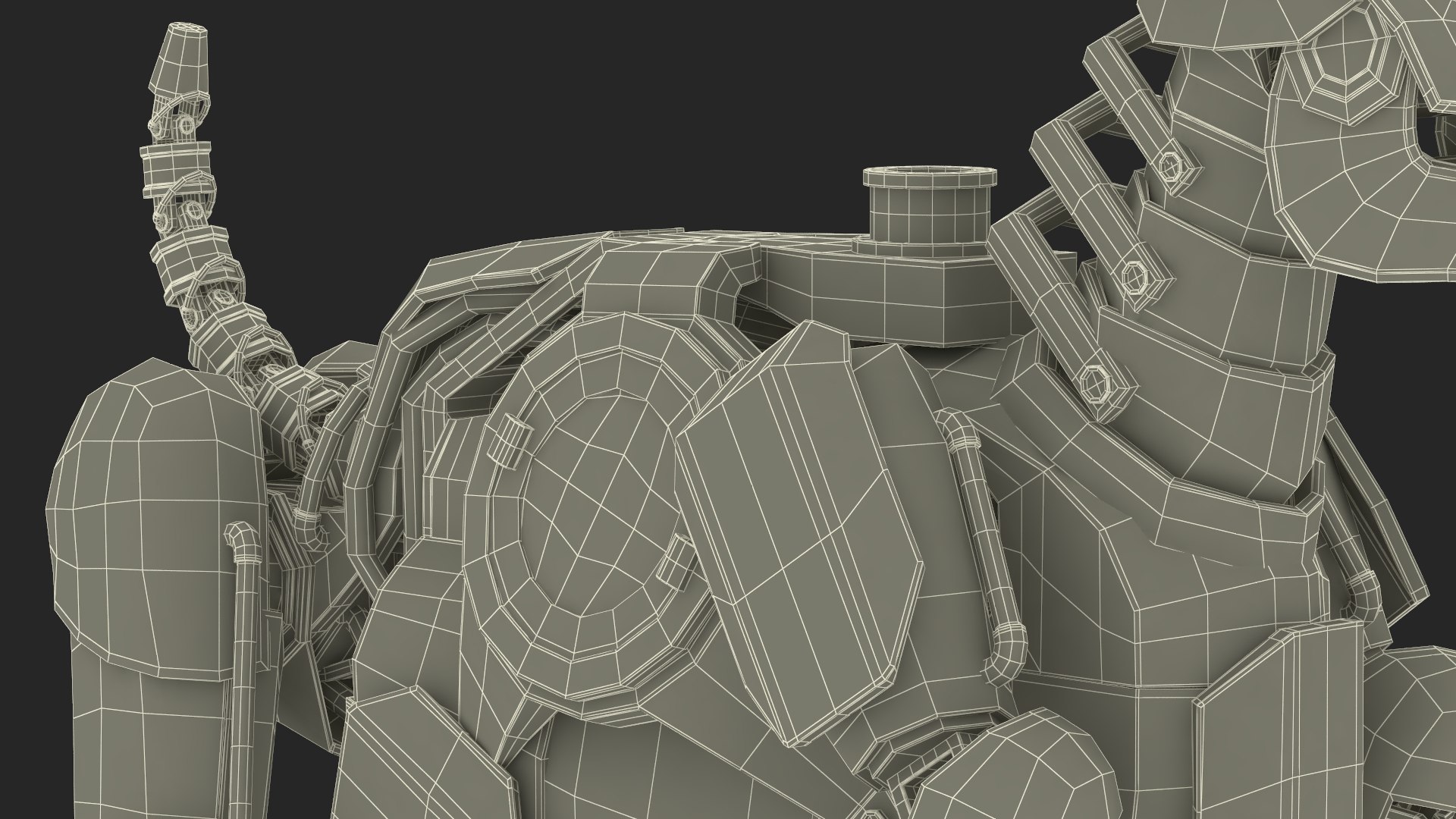 Futuristic Robotic Dog Concept 3D Model - TurboSquid 2265814