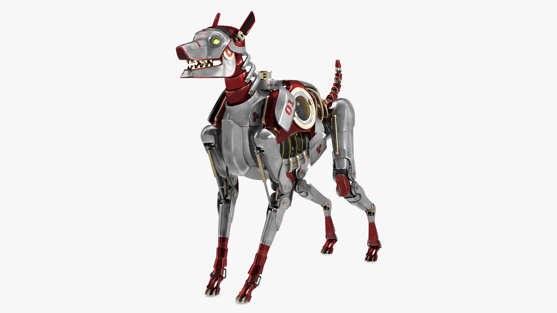 Futuristic Robotic Dog Concept 3D Model - TurboSquid 2265814