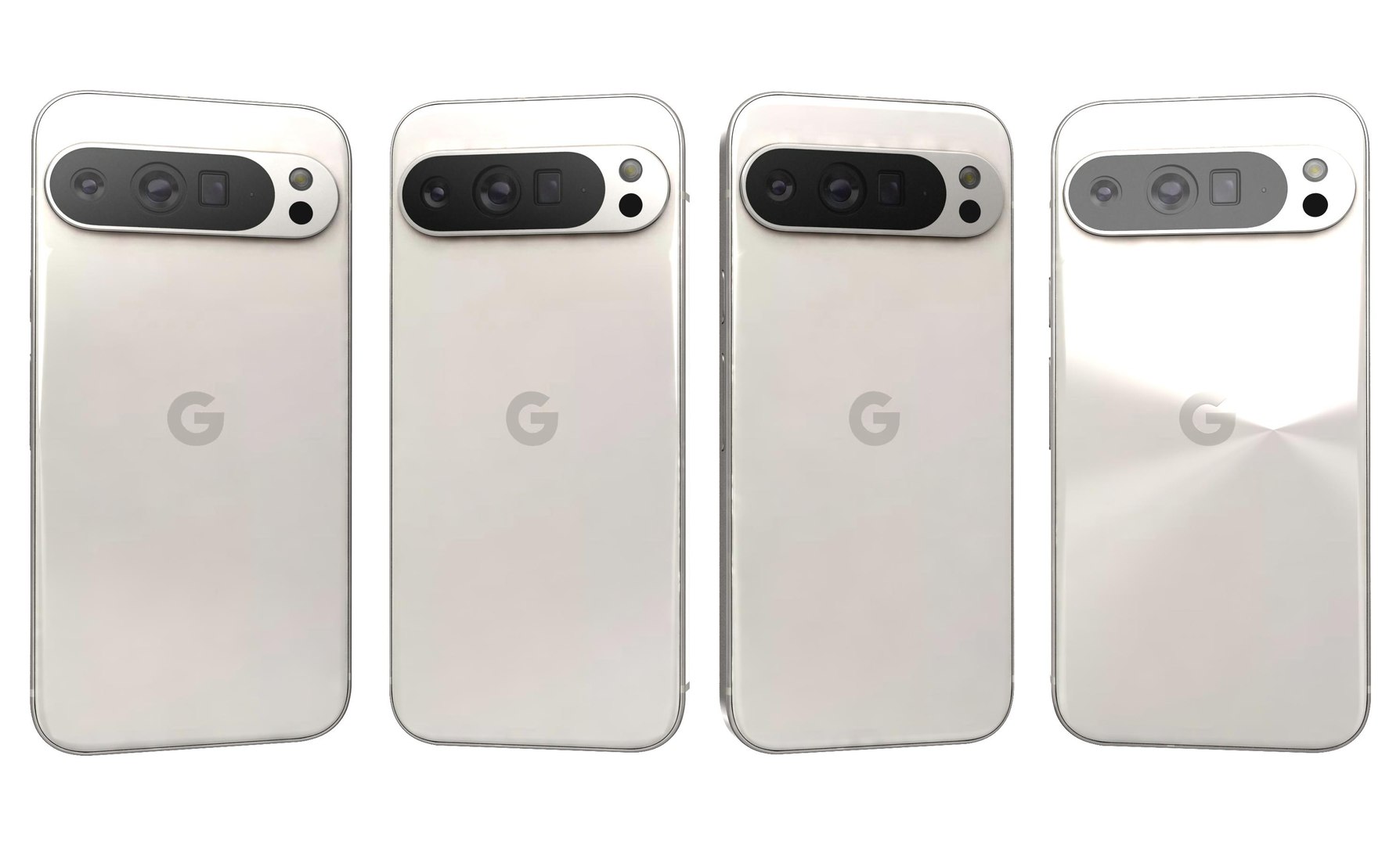Google Pixel 9 Pro XL Porcelain 3D Model - TurboSquid 2269078