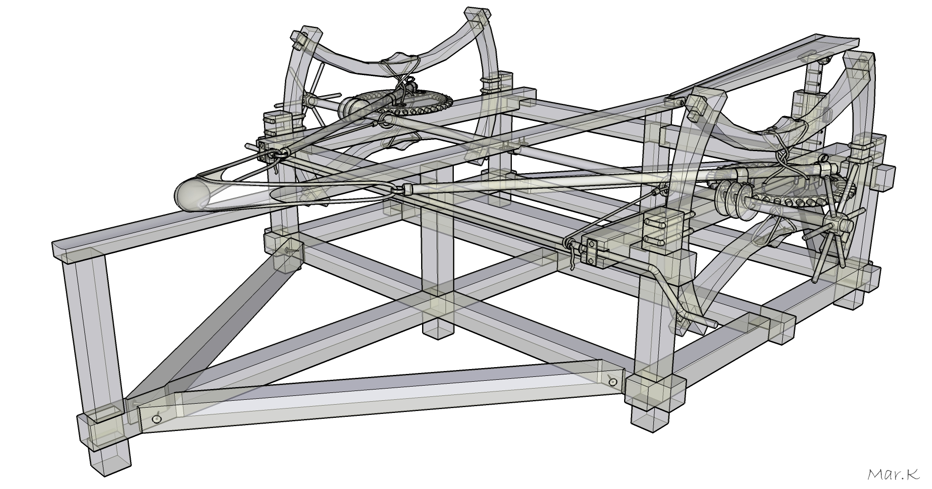ballista leonardo da 3d model